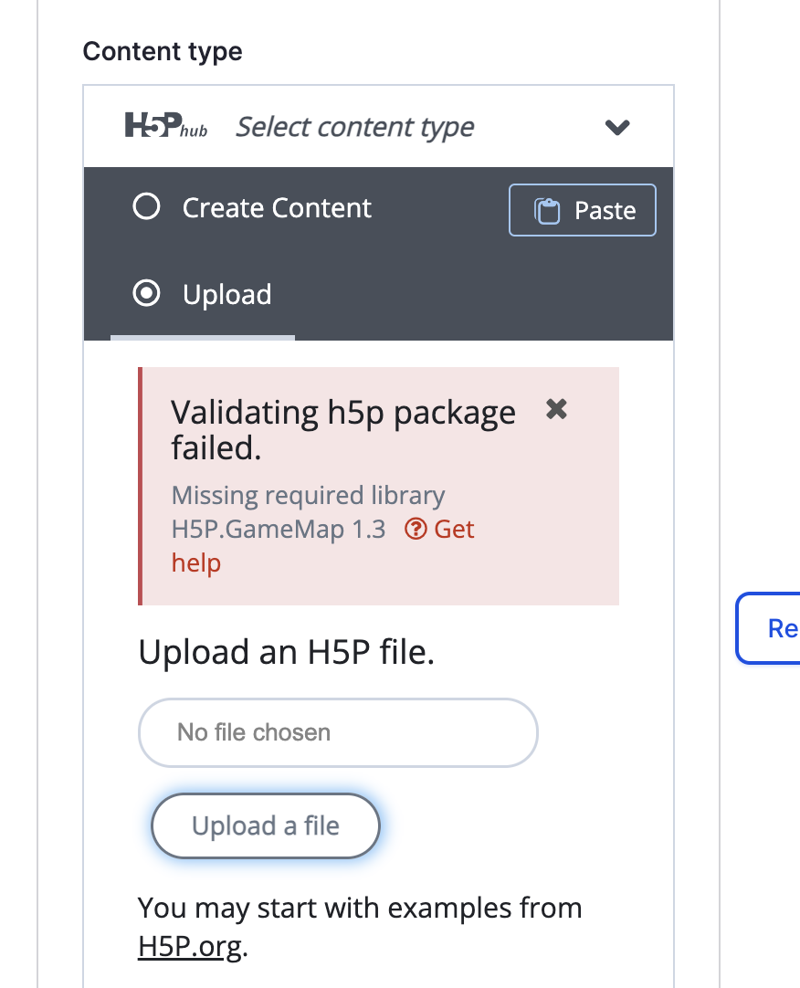 Need Libraries for Game Map and Interactive Book | H5P